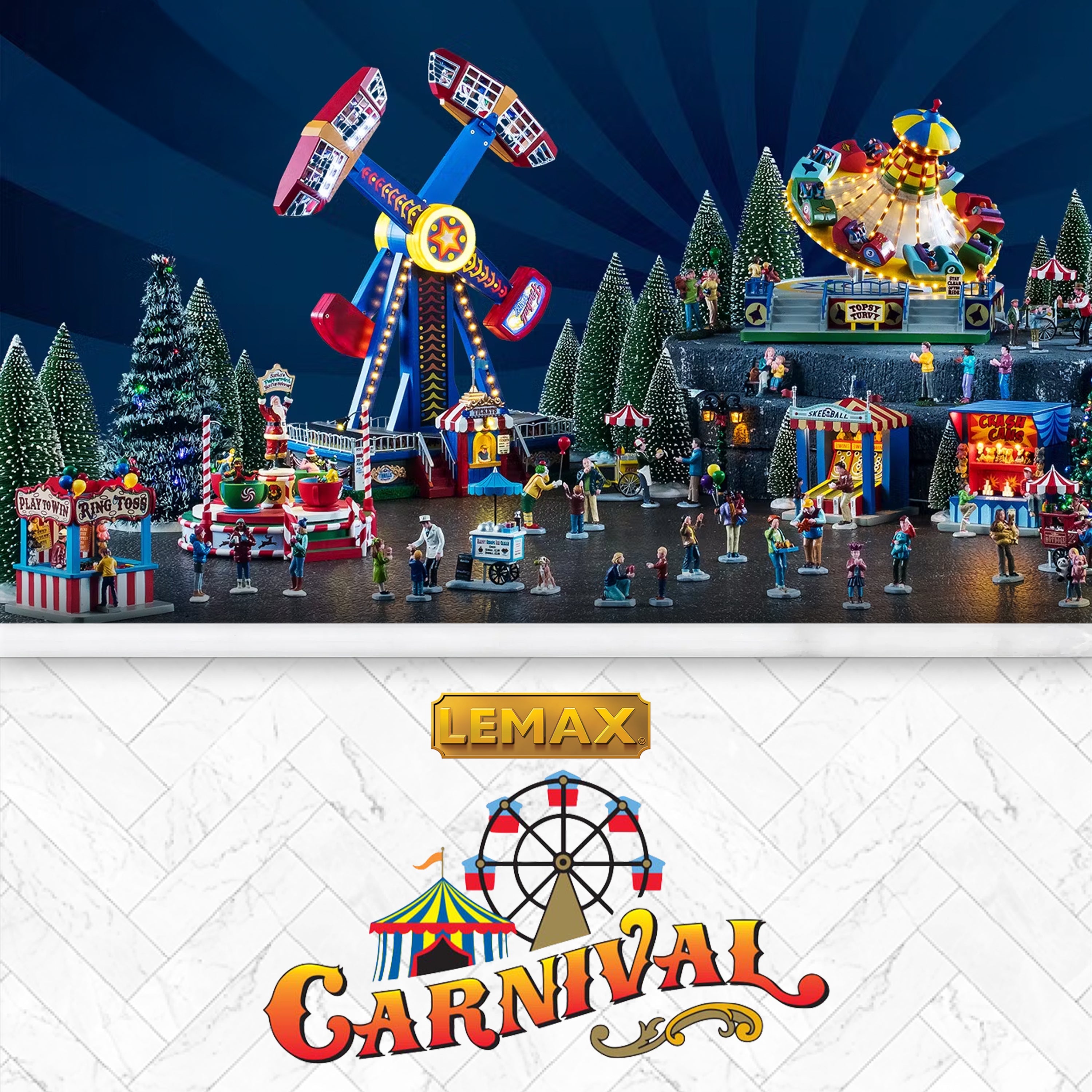 Lemax: Carnival Village Tagged "Carnival Village – " – Sparkle Castle