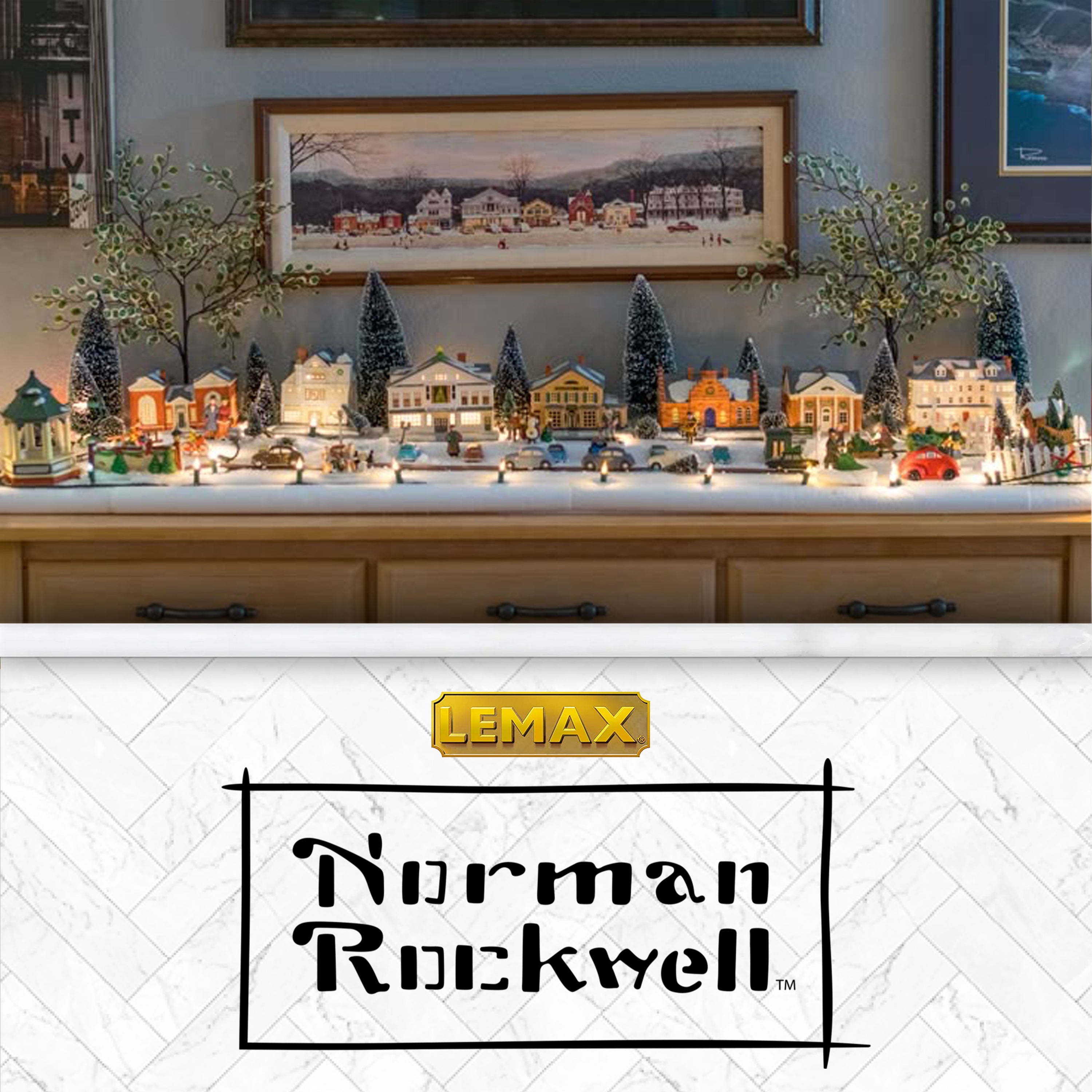 Lemax: Norman Rockwell Collection – Sparkle Castle