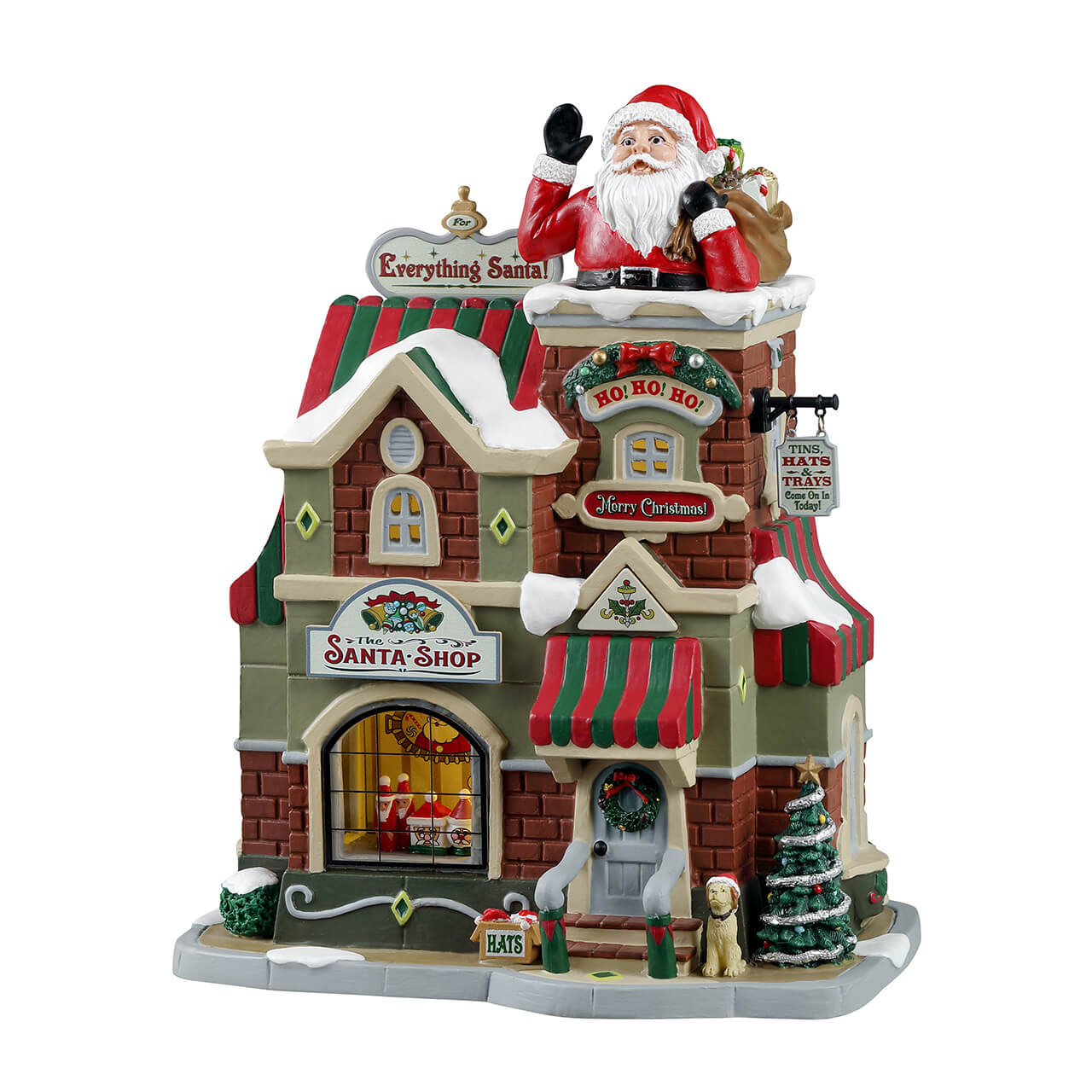 Lemax Caddington Village: The Santa Shop – Sparkle Castle