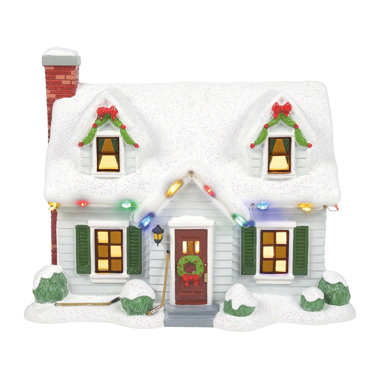 Department 56 Peanuts Village: Peppermint Patty's House – Sparkle Castle