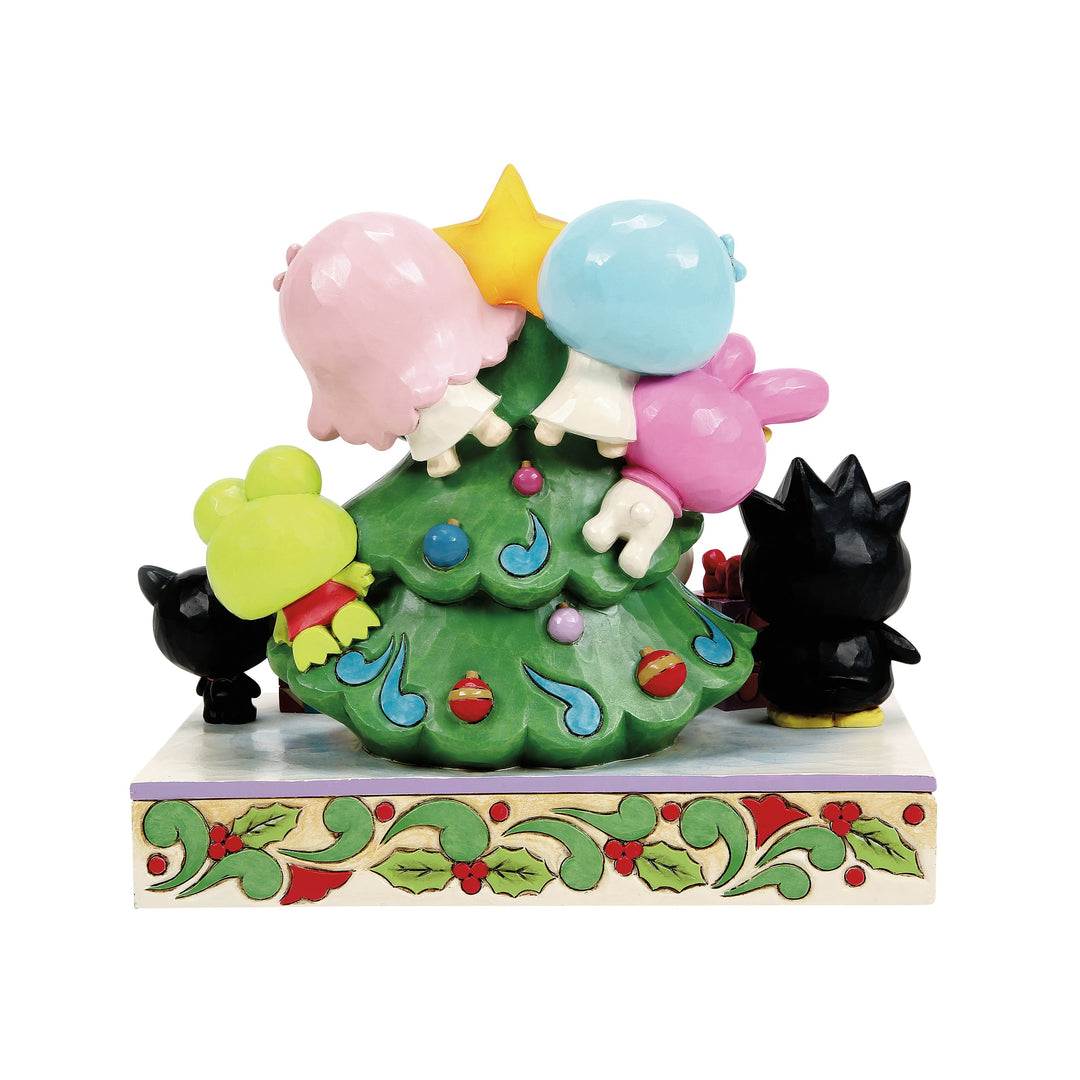 Jim Shore Sanrio: Hello Kitty & Friends Tree Figurine – Sparkle Castle