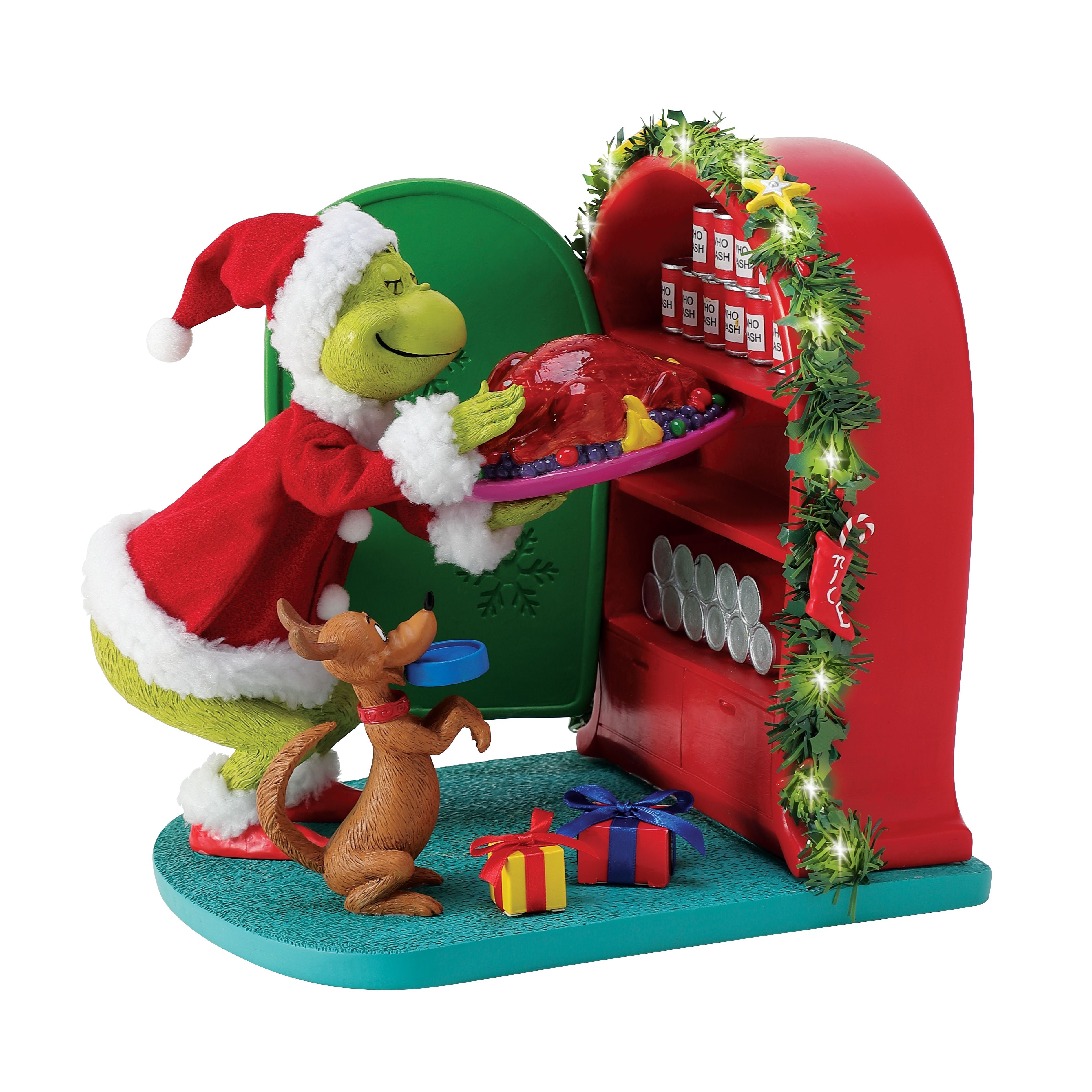 Department 56 Possible Dreams Grinch: Christmas Dinner Figurine ...