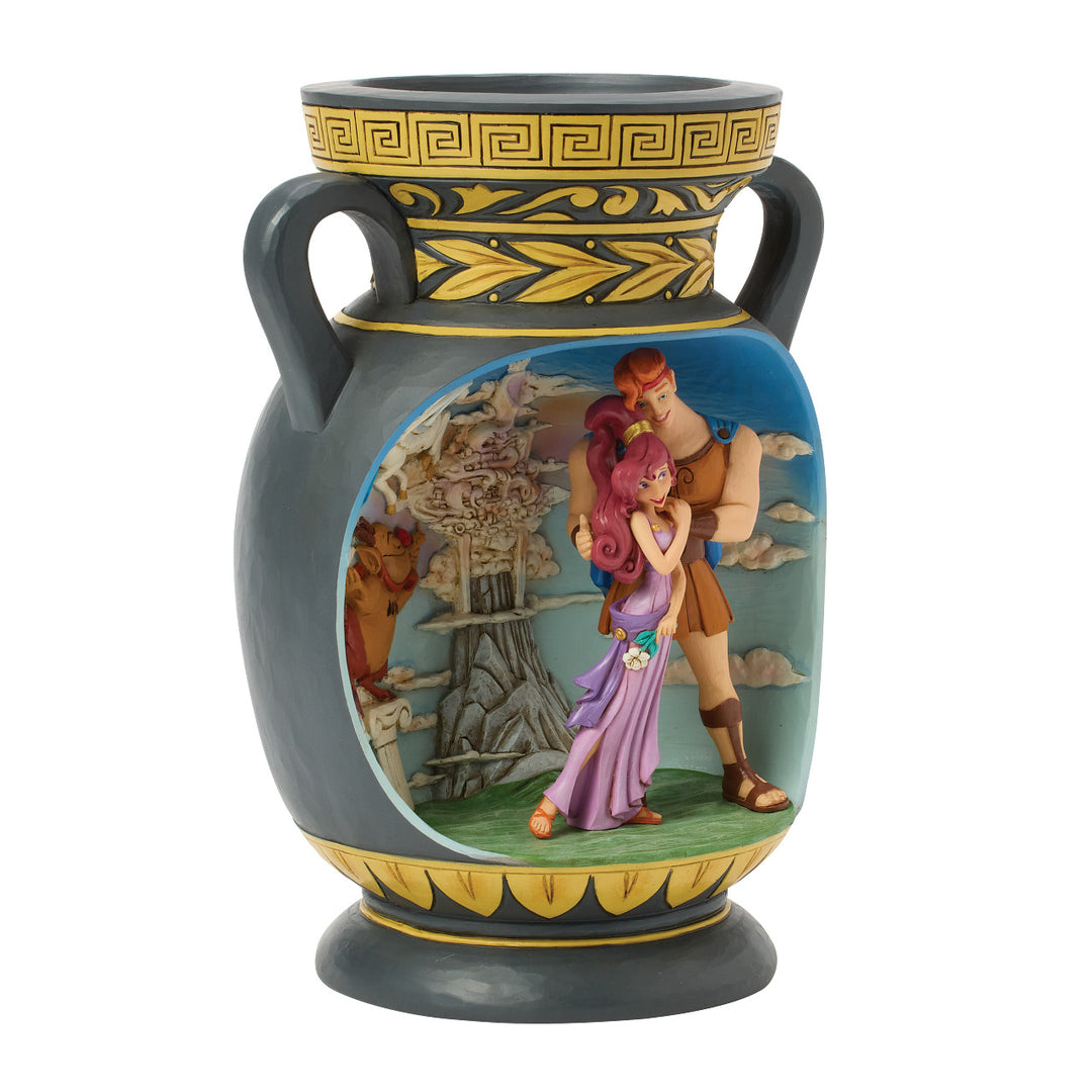 Jim Shore Disney Traditions: Hercules & Meg Vase Scene Figurine ...