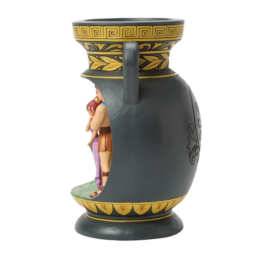 Jim Shore Disney Traditions: Hercules & Meg Vase Scene Figurine ...
