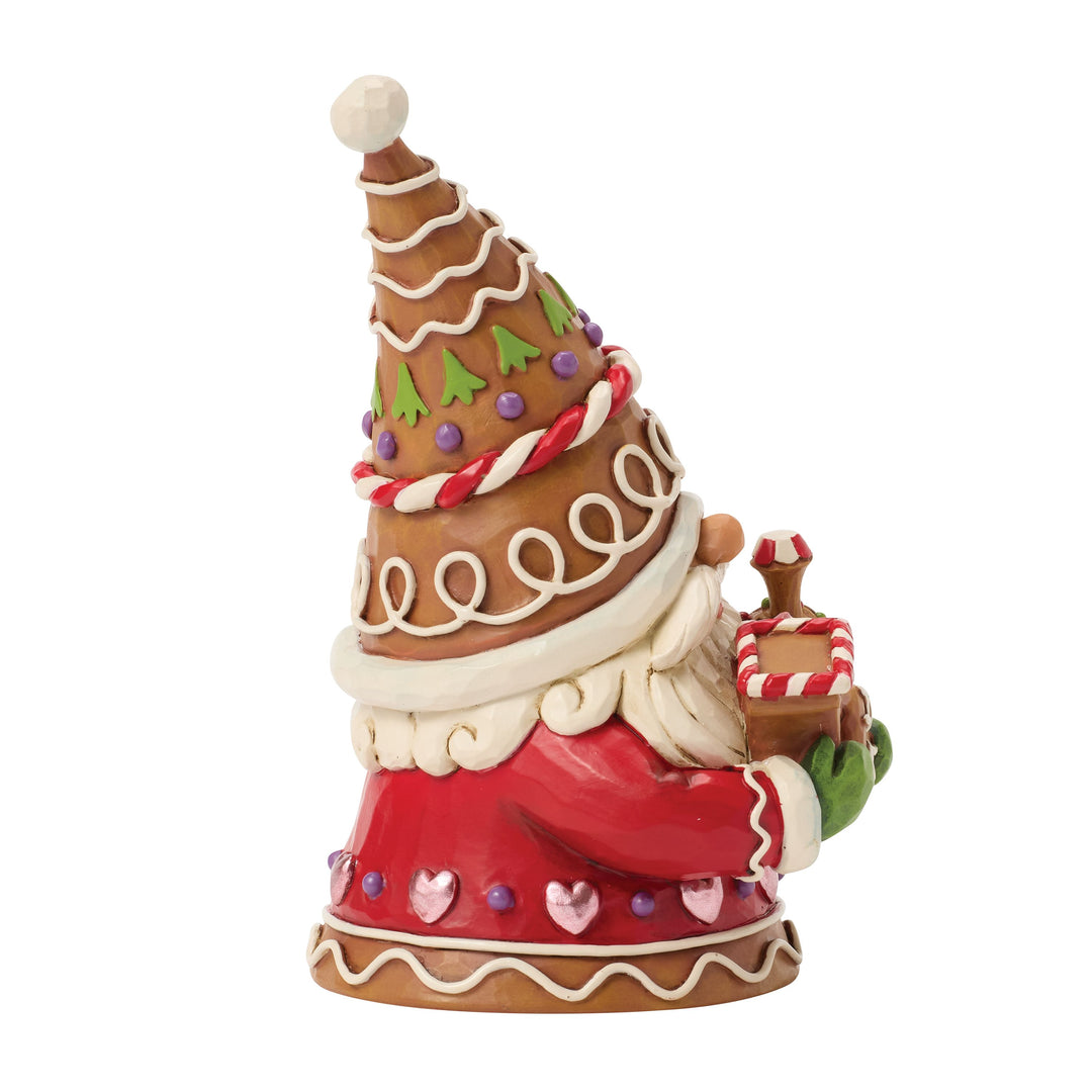 Jim Shore Heartwood Creek: Gingerbread Christmas Gnome Holding Train F ...