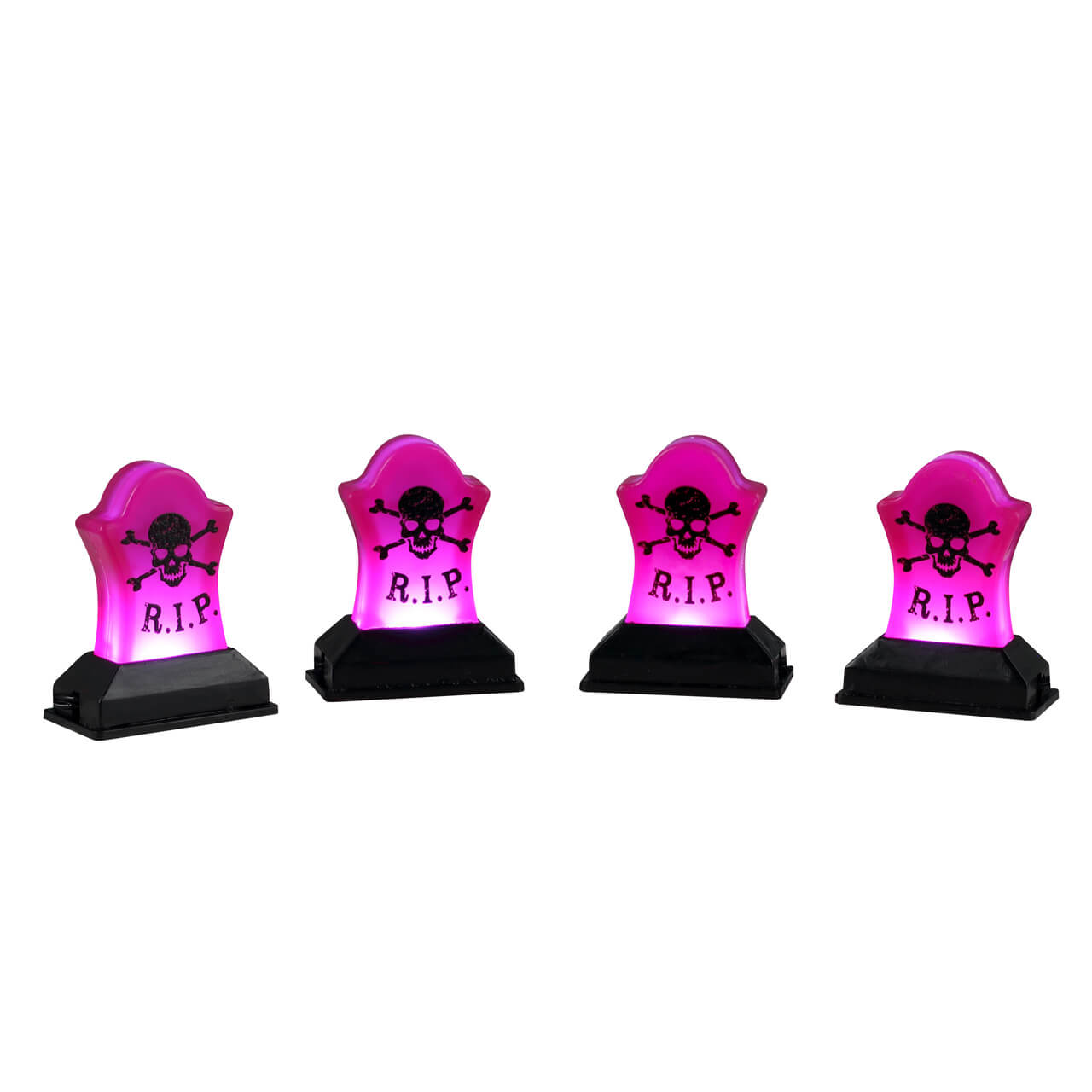 Lemax Spooky Town Halloween Village Accessory: Pathway Lights, Set of ...