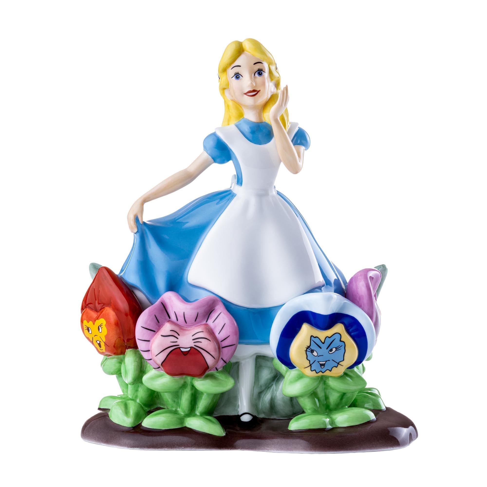 Disney English Ladies: Alice in Wonderland A Golden Afternoon Figurine ...