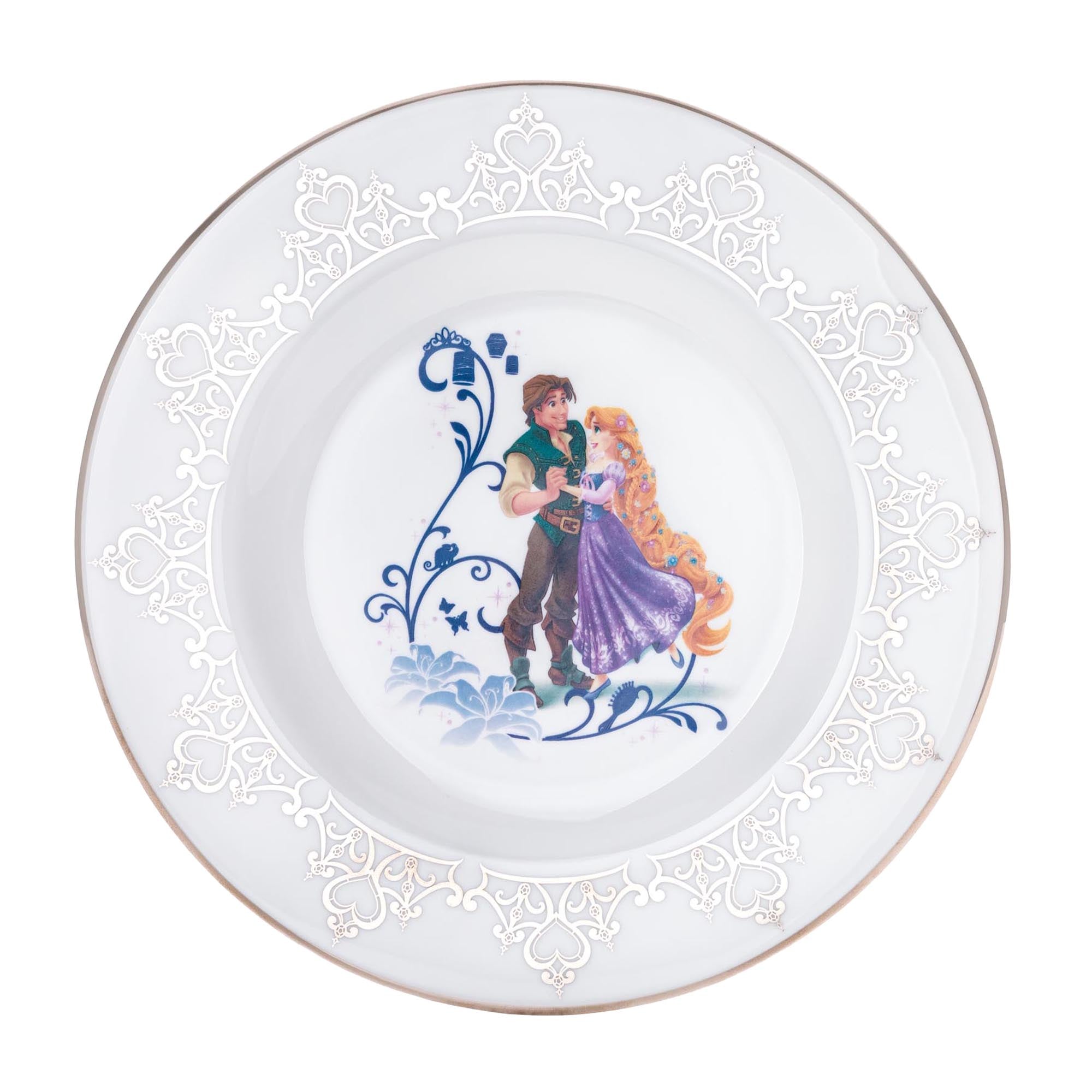 Disney English Ladies: Wedding Platinum Rapunzel 6" Decorative Plate ...