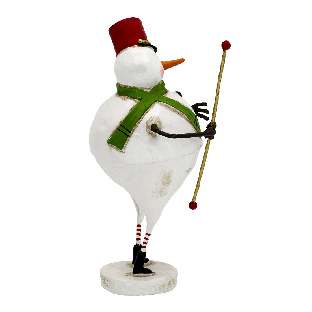 Lori Mitchell Christmas Collection Frosty Fellow Container Figurine